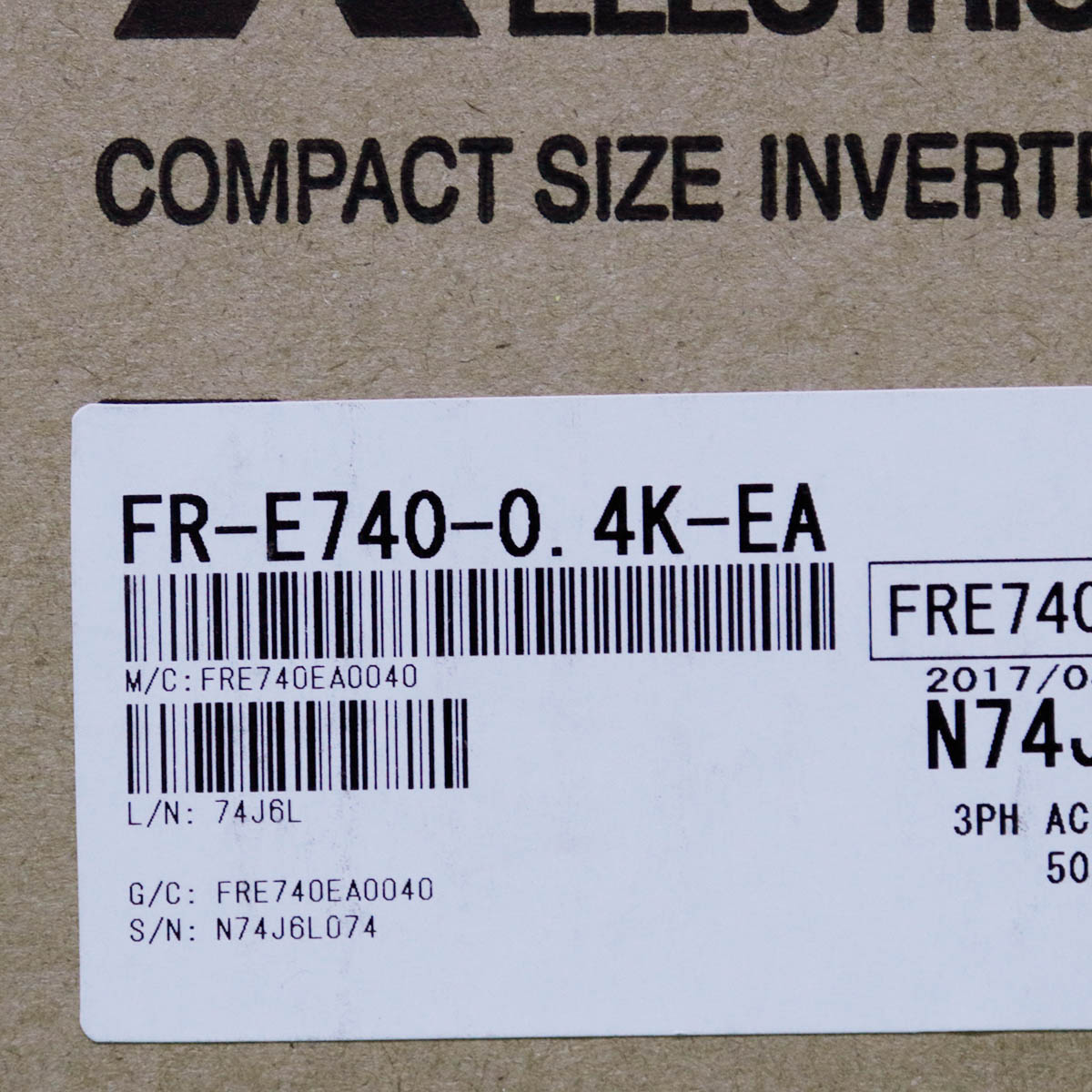 [신품] FR-E740-0.4K-EA 미쯔비시 인버터 (1524733396) | ::: PLC전문 쇼핑몰 - PLC MART