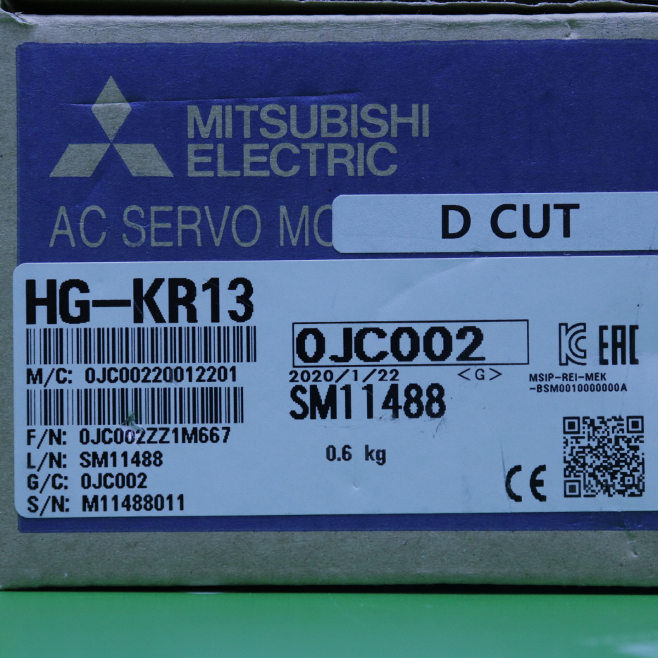 [신품] HG-KR13D 미쯔비시 서보모터 (1611794112) | ::: PLC전문 쇼핑몰 - PLC MART
