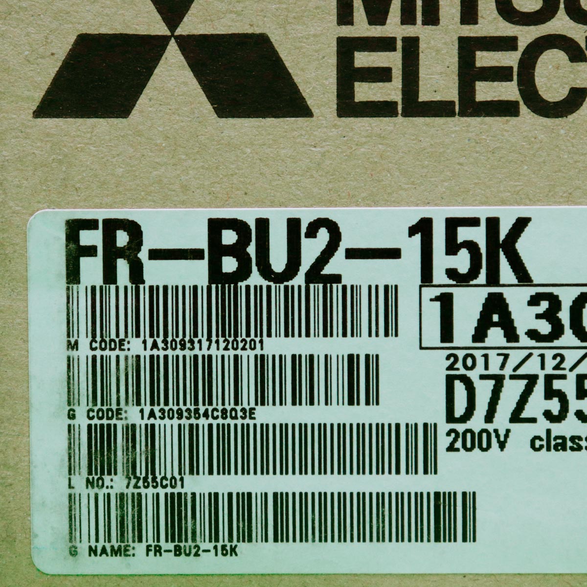 [신품] FR-BU2-15K 미쯔비시 15KW 브레이크 유닛 (1622182418) | ::: PLC전문 쇼핑몰 - PLC MART