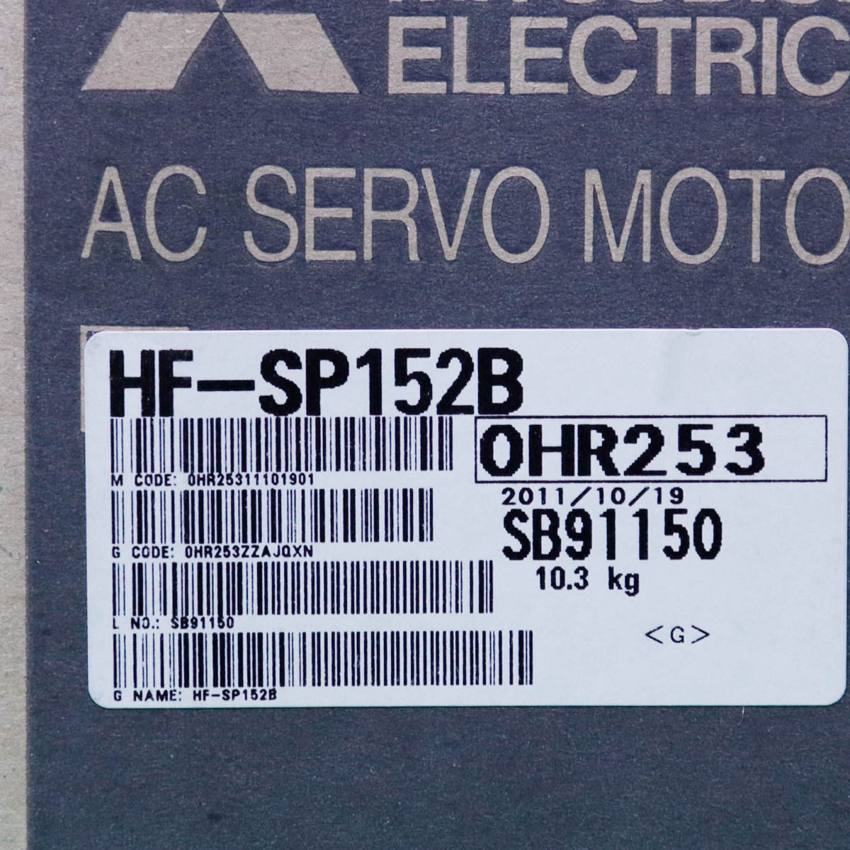 [신품] HF-SP152B 미쯔비시 1.5kW 서보모터 (검정박스) (1635816276) | ::: PLC전문 쇼핑몰 ...